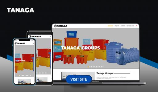 Jasa Web Design Untuk TANAGA | Forti Digital Studio