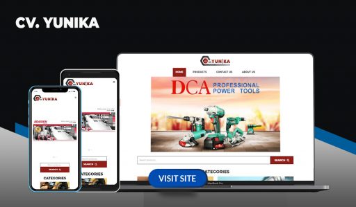 Jasa Web Design Untuk Yunika Surabaya | Forti Digital Studio